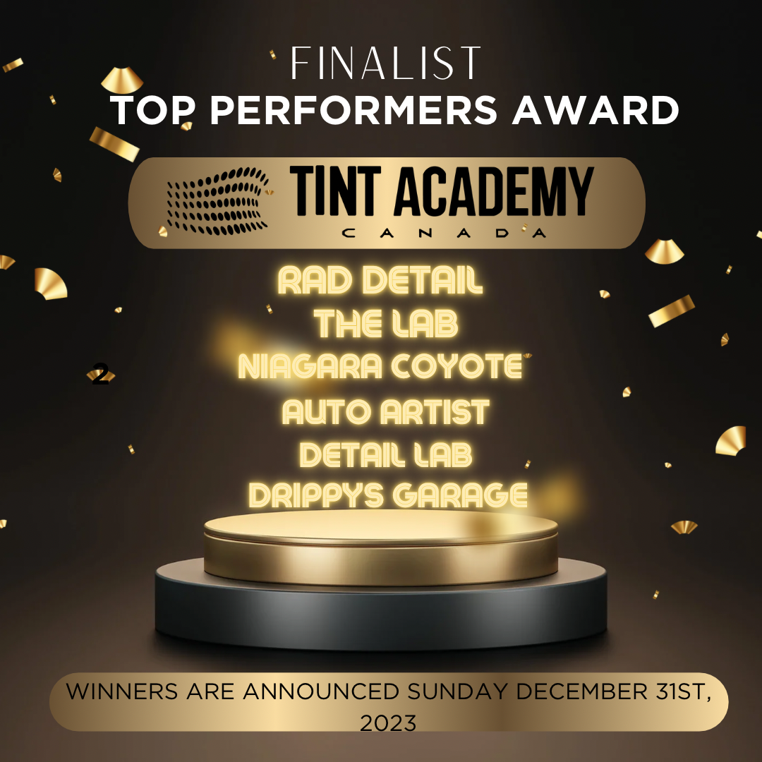 2023 Tint Academy Top Performer List is here! - Tint Academy