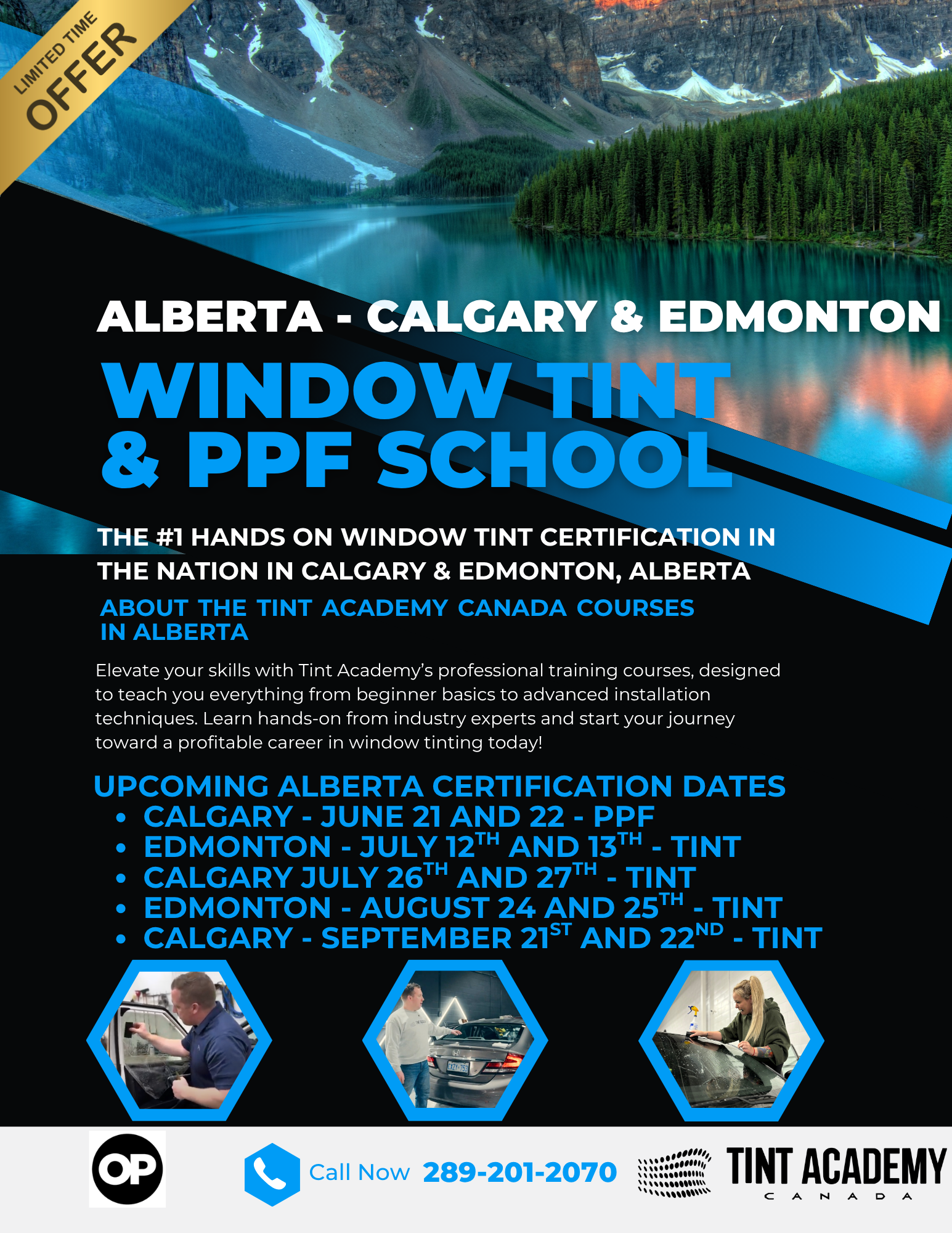 Summer dates are here for Window Tint Certification School in Alberta ...