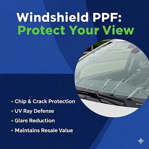 5 Reasons You Can’t Use Normal PPF on Windshields – And Why You Should