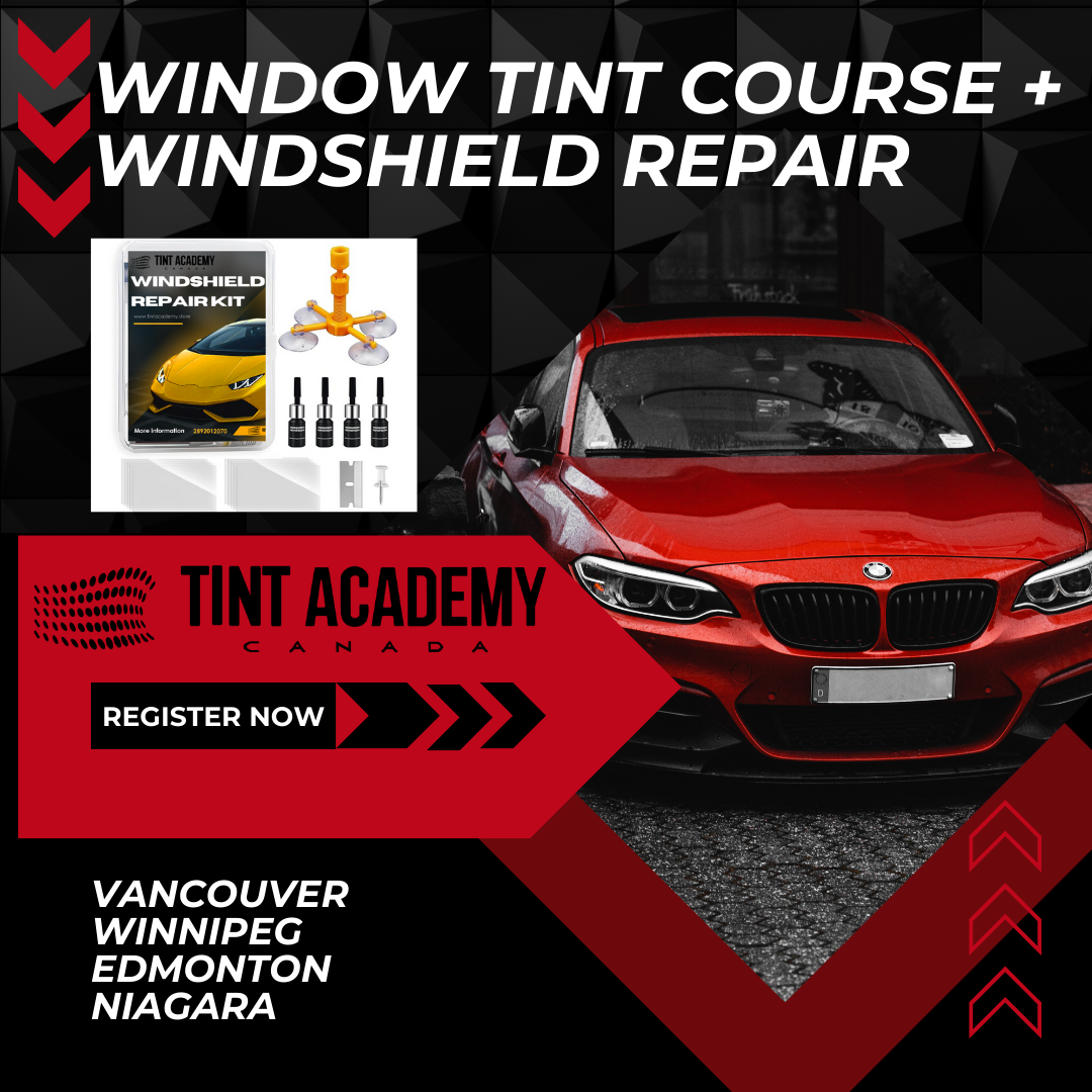 Rock Chip Repair + Window Tinting Course - Tint Academy