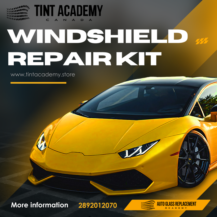 Windshield Repair Kit - Beginner Kit, Includes Online Course – Tint Academy